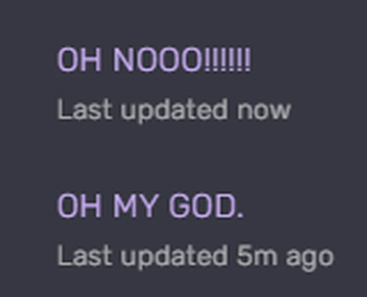 OH NOOO!!!!!! | Fandom