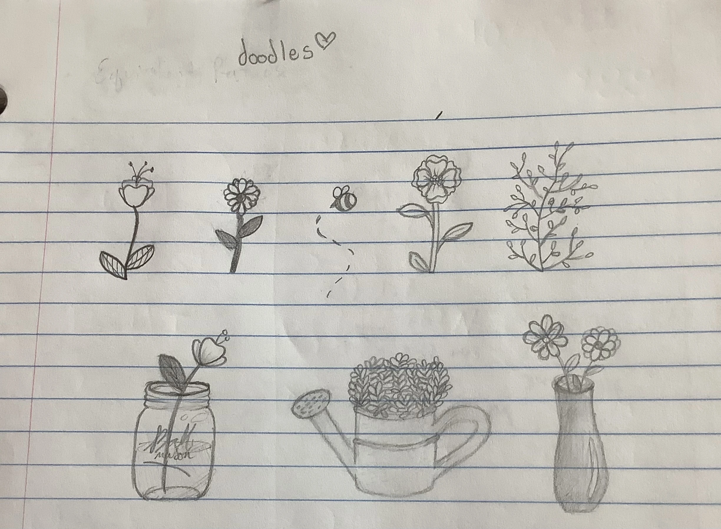 easy plant doodles (by stina :D) | Fandom