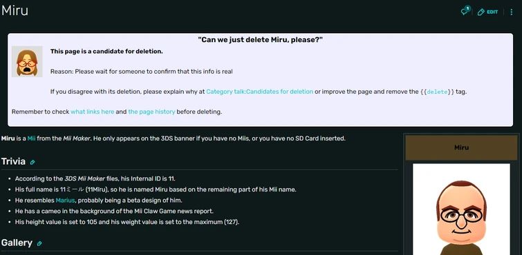 So err... Can we remove this deletion thing? | Fandom