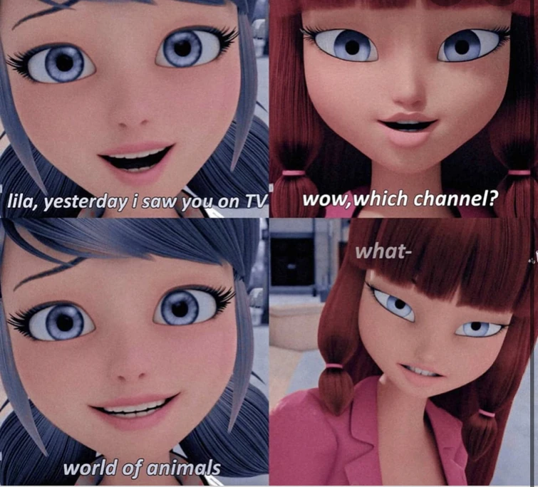 Marinette and Lila memes (not mine) | Fandom