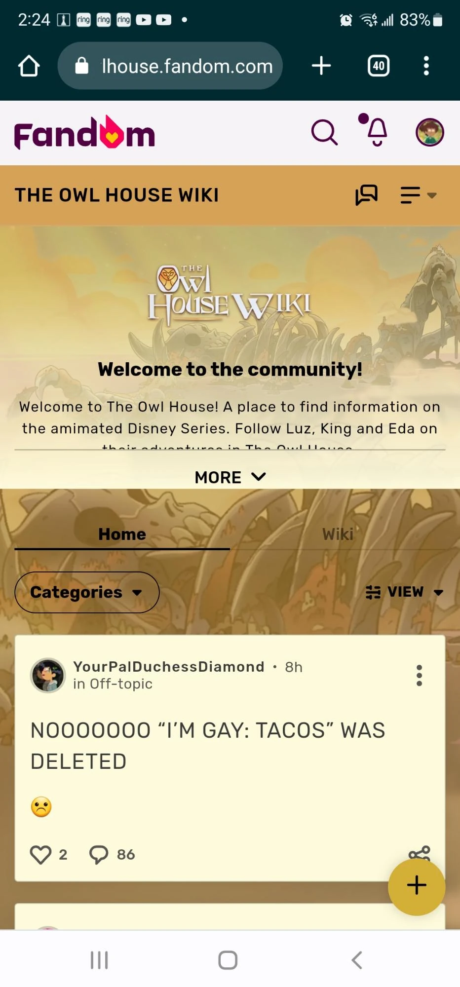Guess what wiki I found | Fandom