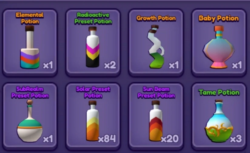 LF: Primary+Secondary Color Potions | Fandom