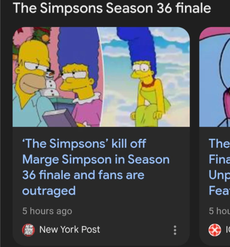 Marge was killed off | Fandom