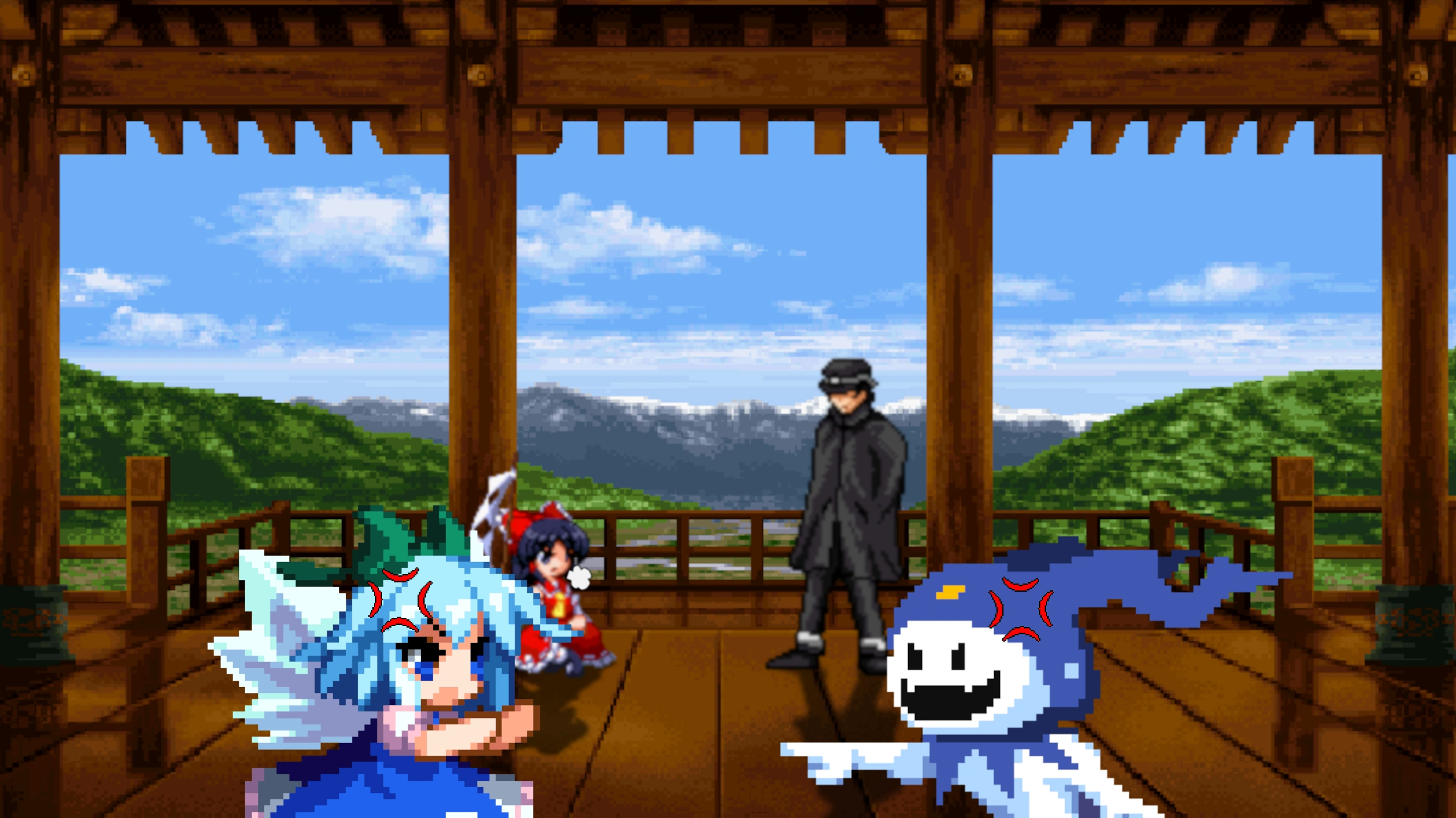 Cirno vs Jack Frost sprite art I made | Fandom