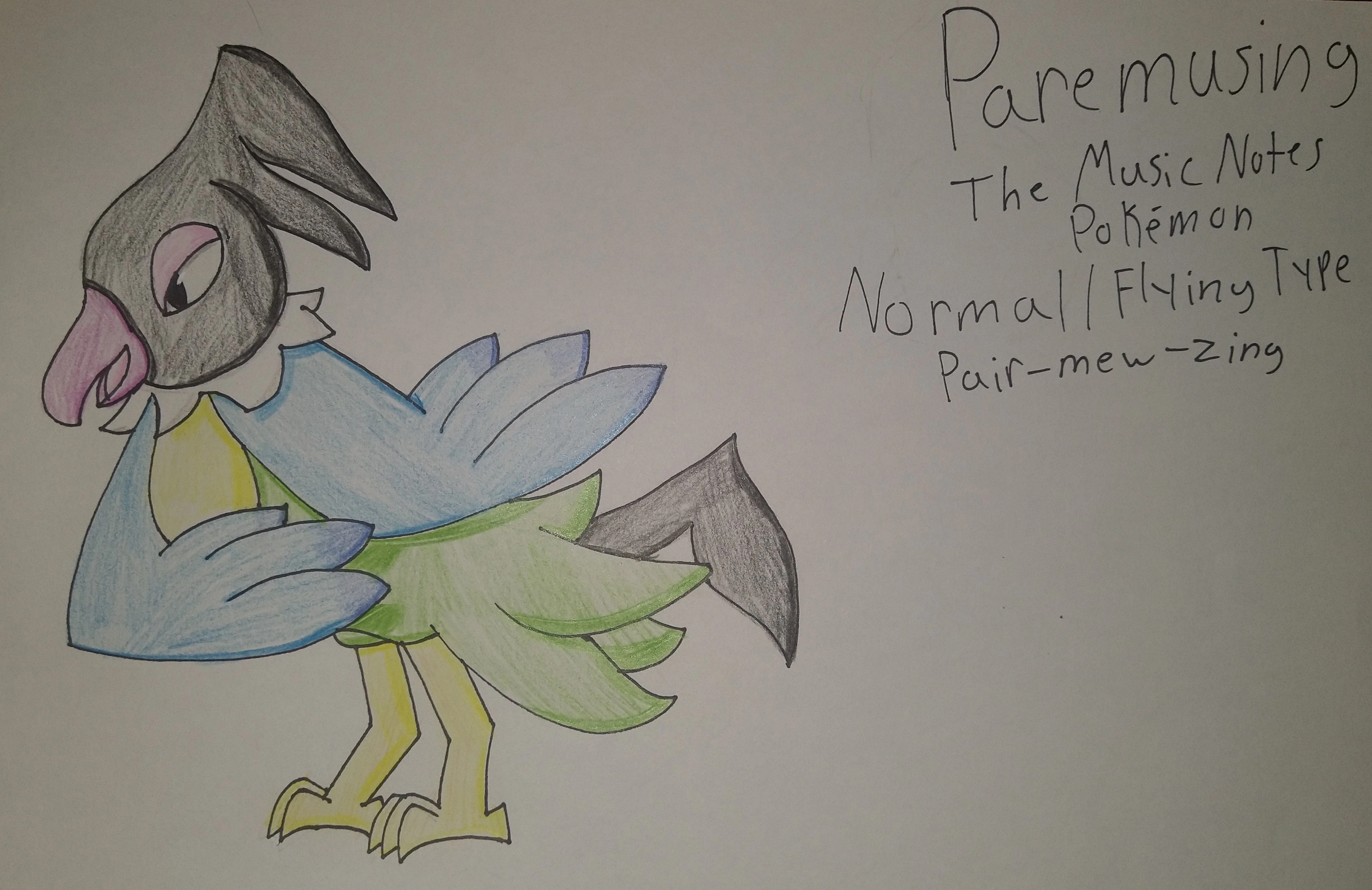 Fanmade Chatot Evo | Fandom