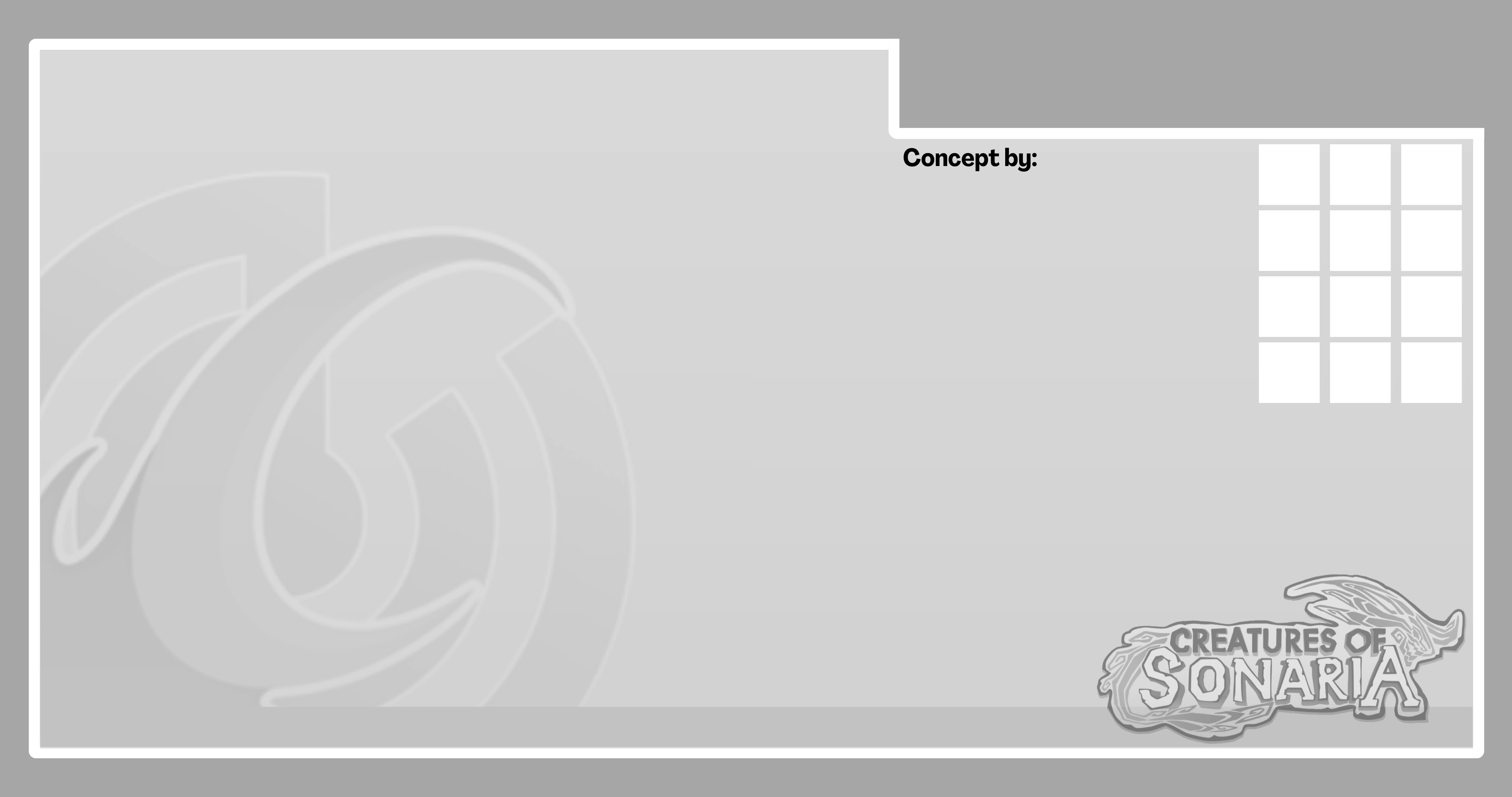 Here is the refined and second version of the concept background ...