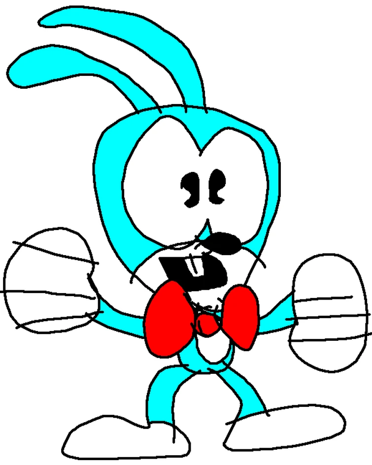 The early bunny design of sonic. I gave him the nickname Hopper the ...
