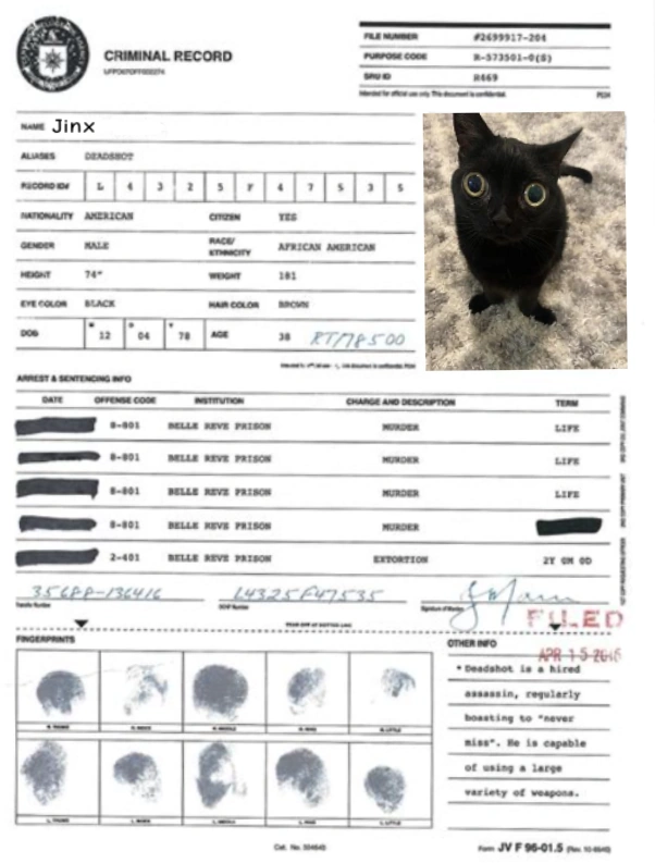 Jinx's criminal record | Fandom