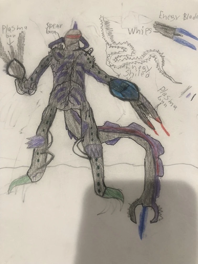 Gigan and Shapeshifter drawing | Fandom