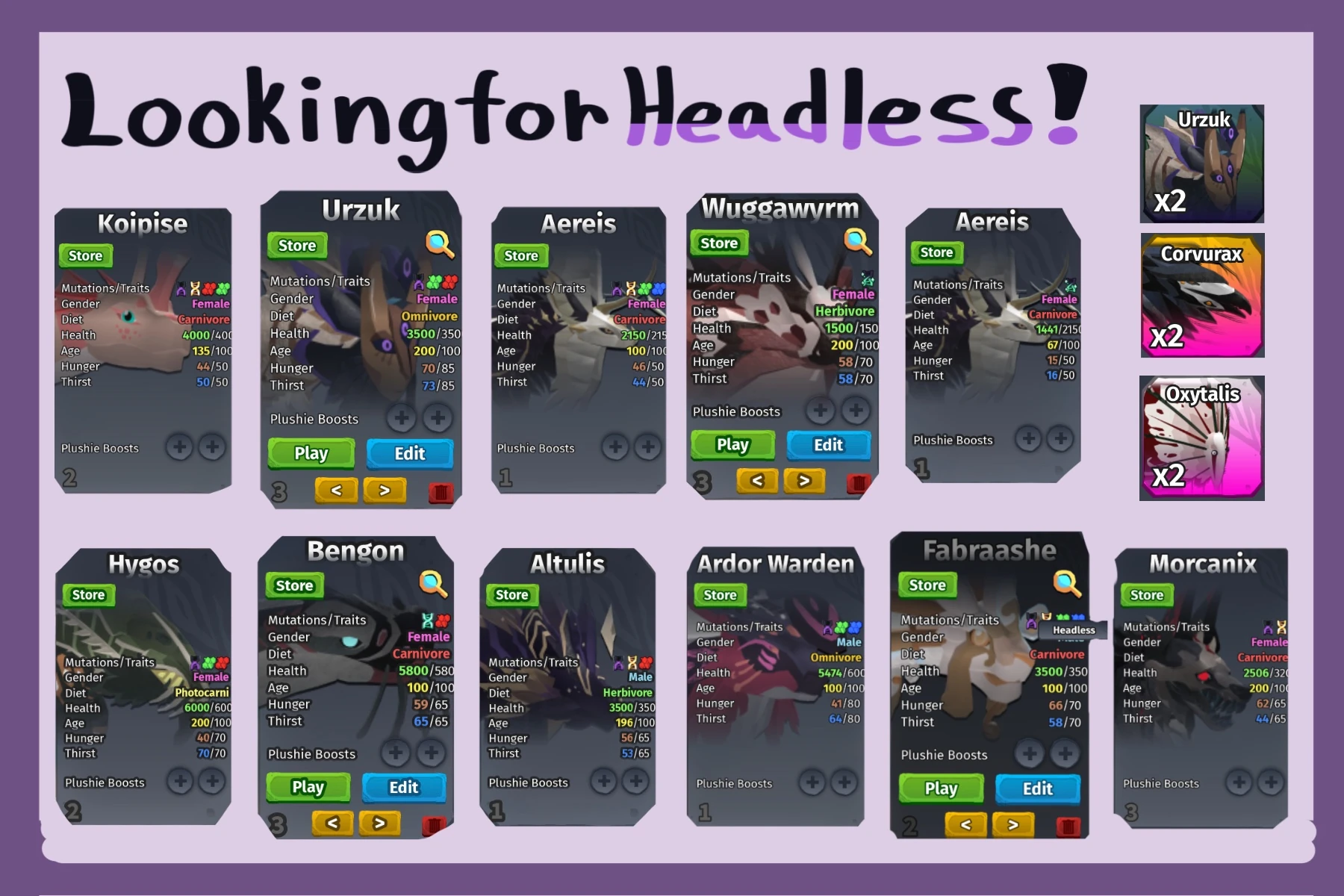 Looking for ghosty and headless! | Fandom