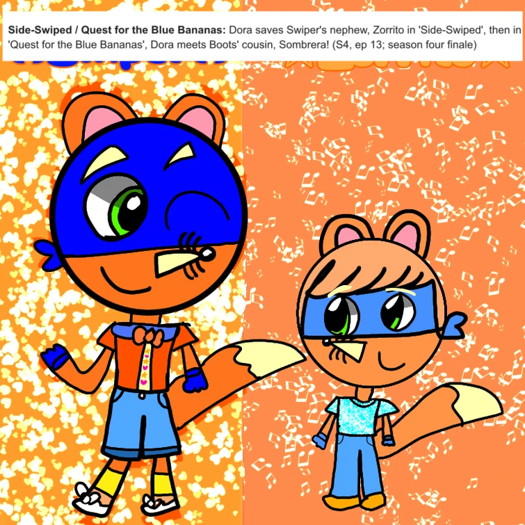 I made Zorrito aka Swiper's nephew | Fandom