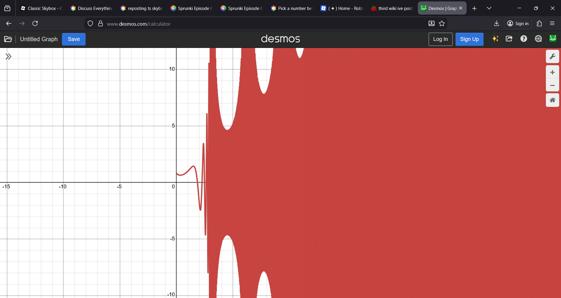 guess the calculation thing based on the desmos graph | Fandom