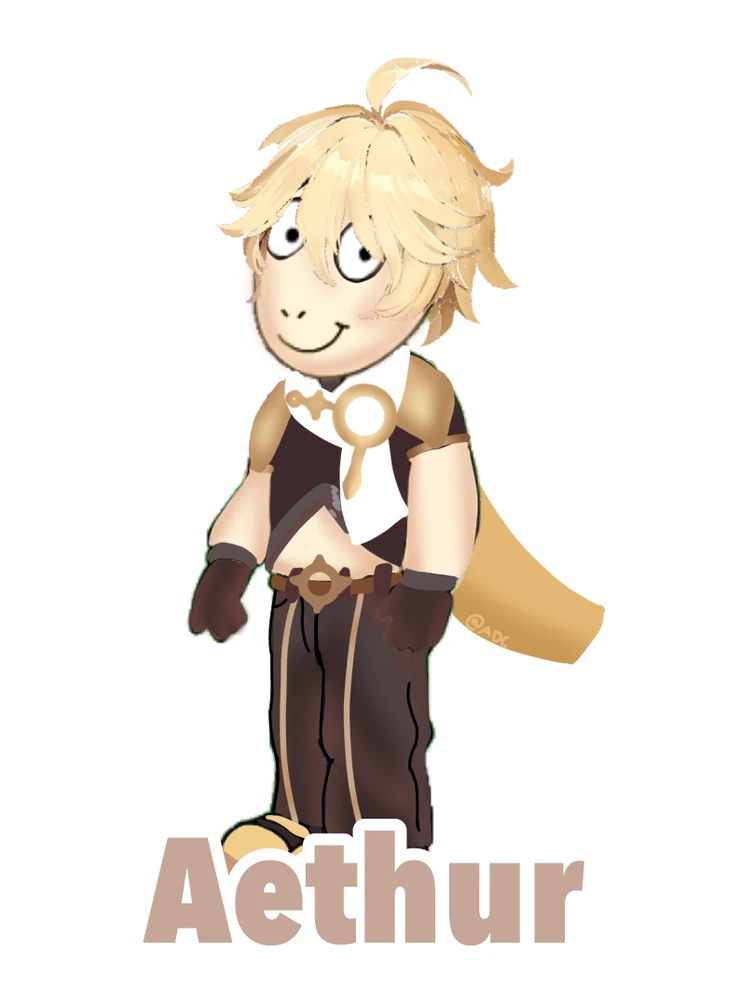 My friend pronounces “Aether” as “Arthur” so i made this | Fandom