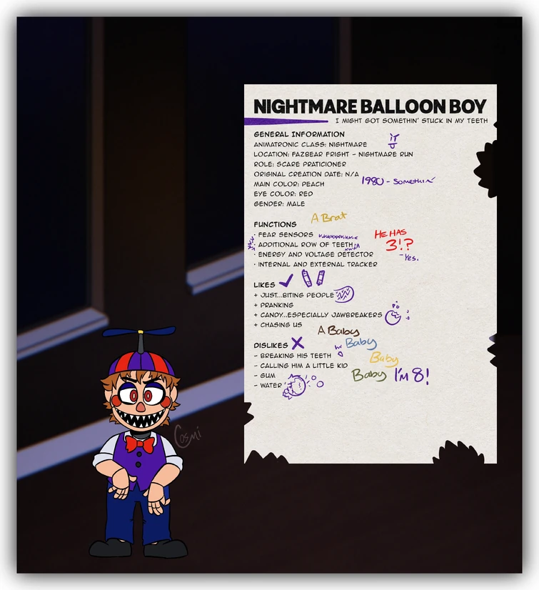 ENAF | The Nightmares | Fandom