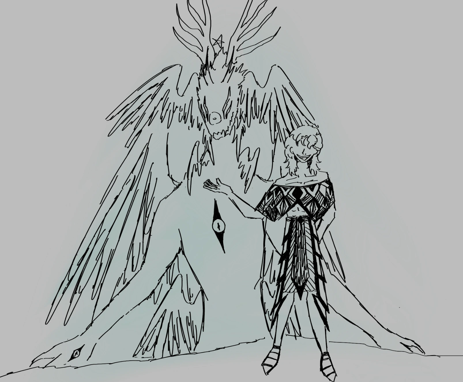 Drew Aisiodoxos in human form and aeth form :3 | Fandom