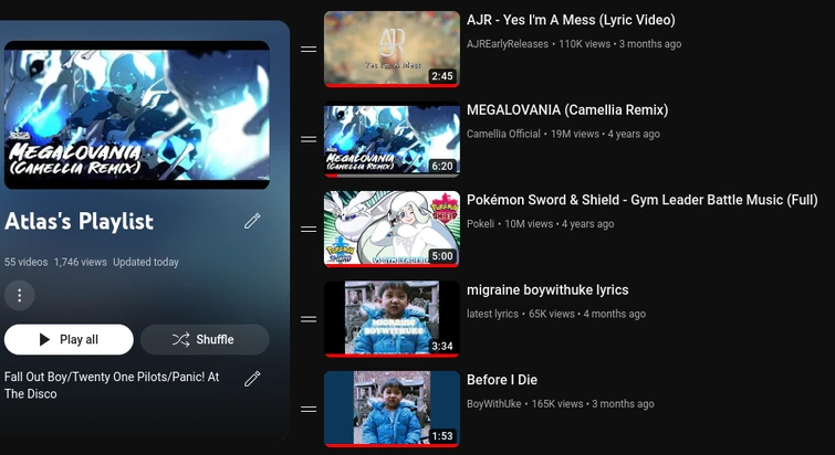 Top 5 Songs on ur playlist basefill FCFS (CLOSED) | Fandom