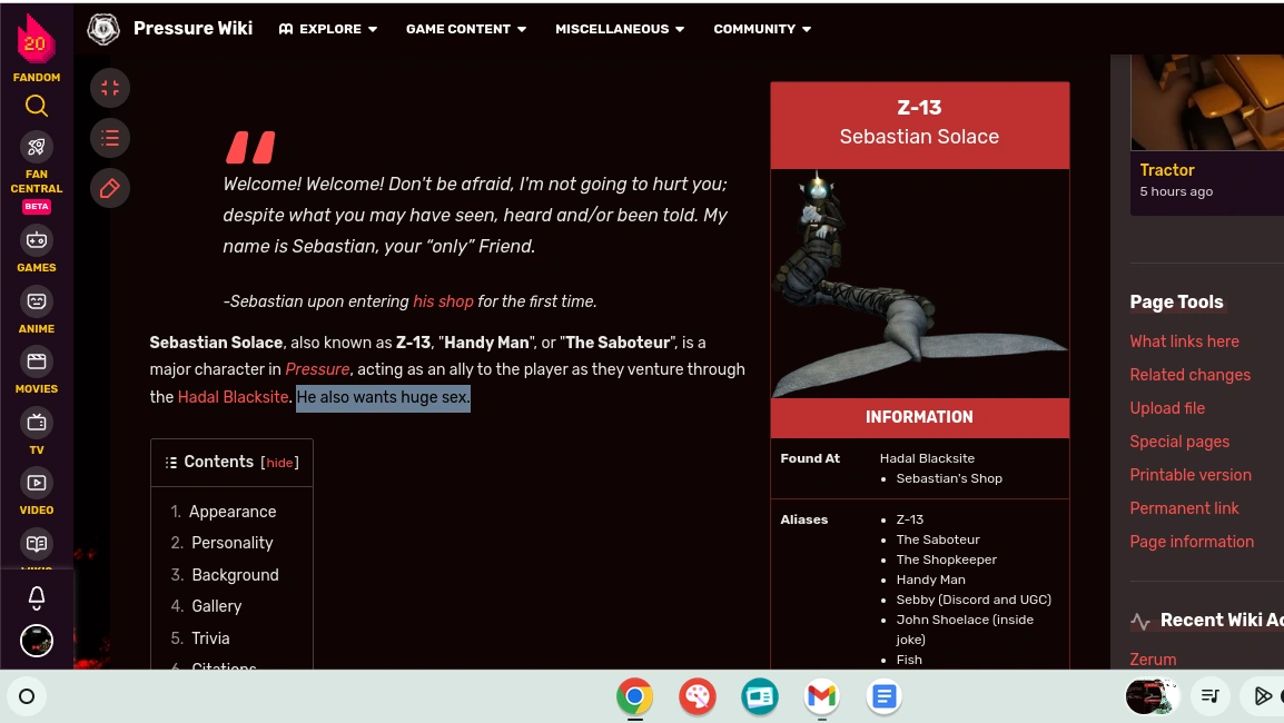 Hell nah why Sebastian getting freaky all of a sudden?! 💀 | Fandom