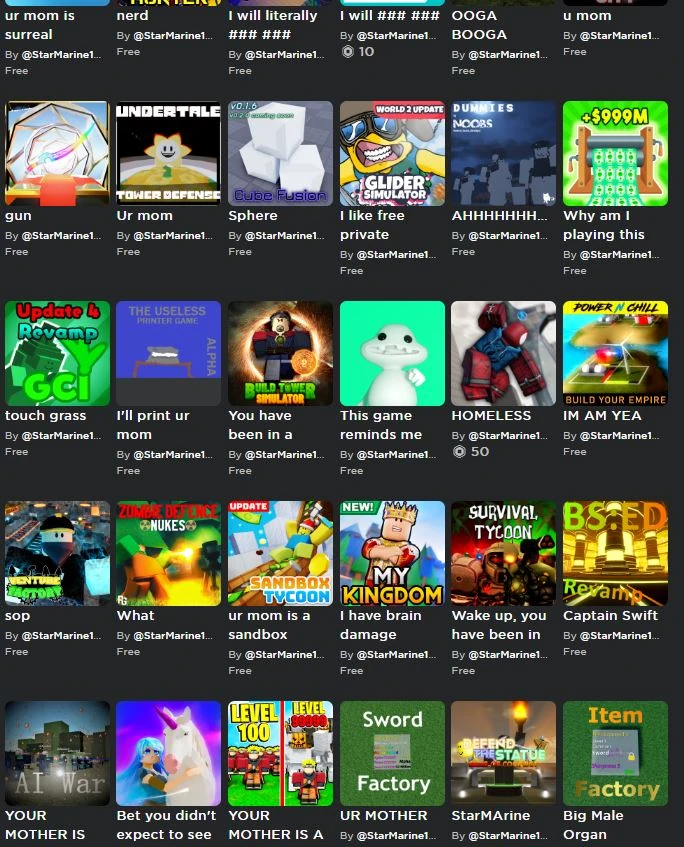 My private server names are very weird | Fandom