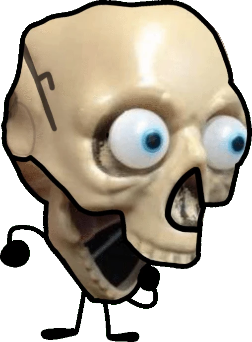 Surprised Skull | 72_TheCyanBall Wiki | Fandom