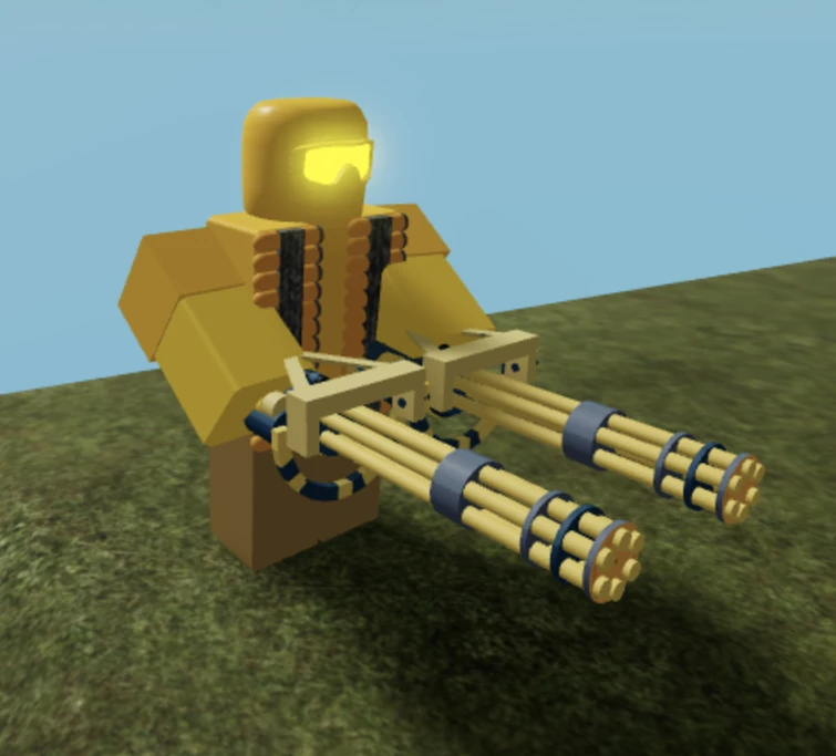 Golden minigunner and scout | Fandom