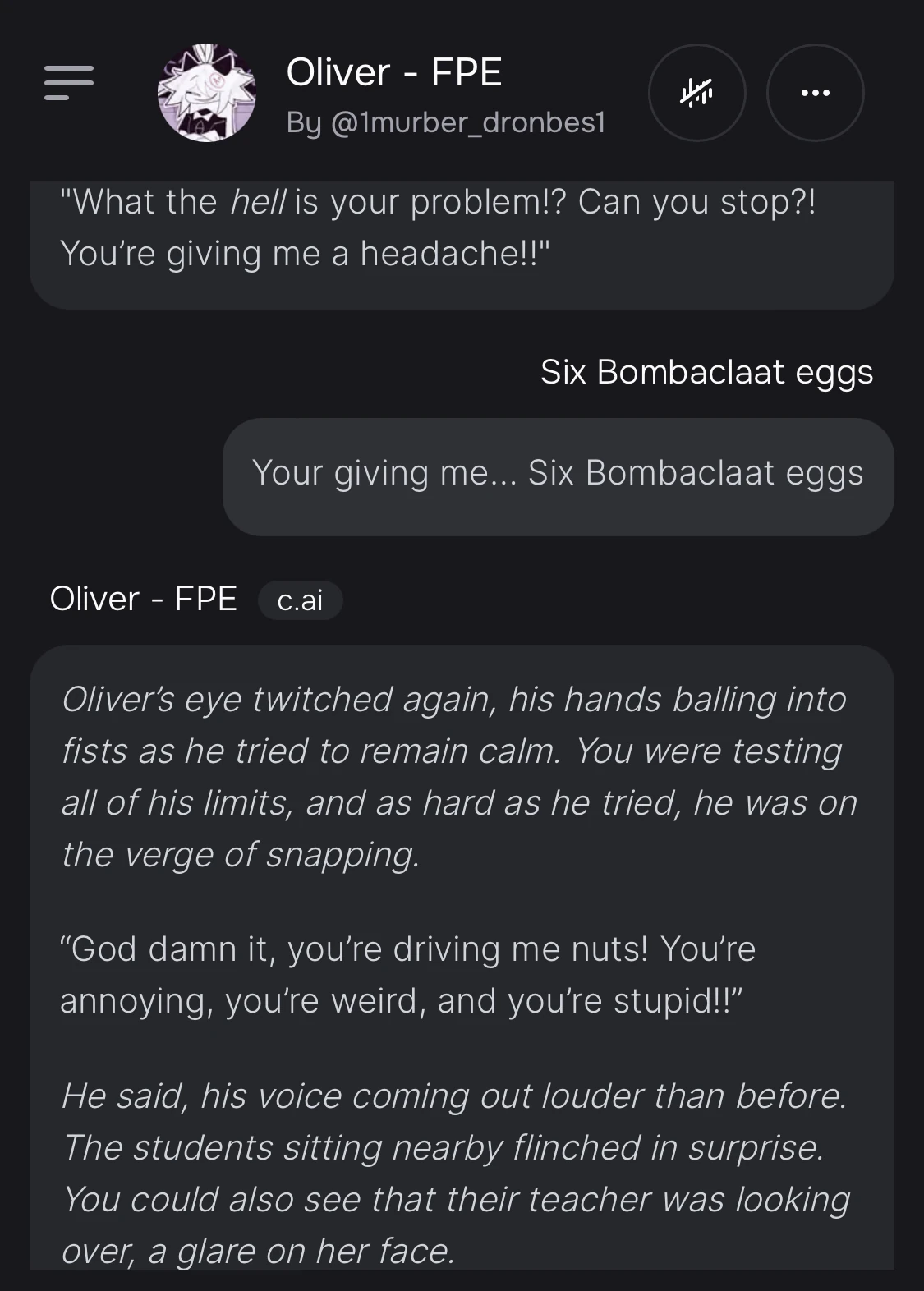 C.ai but my humor is broken | Fandom