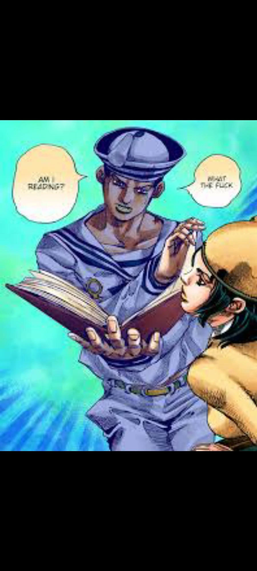 First time i saw this i thought that manga is read left to right | Fandom