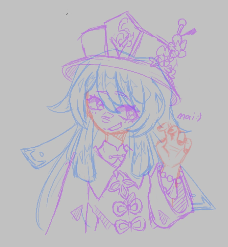 first time drawing hu tao woah | Fandom