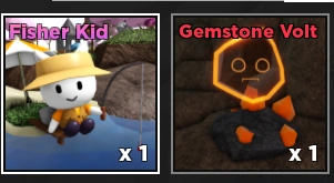 i got fisher kid and gemstone volt skin but i didn't get the towers and ...