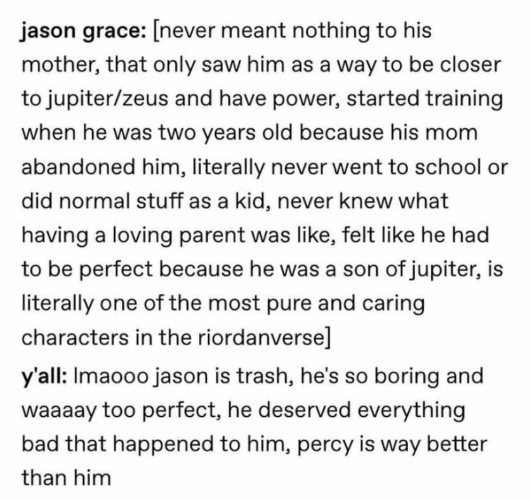 In defense of Jason Grace | Fandom