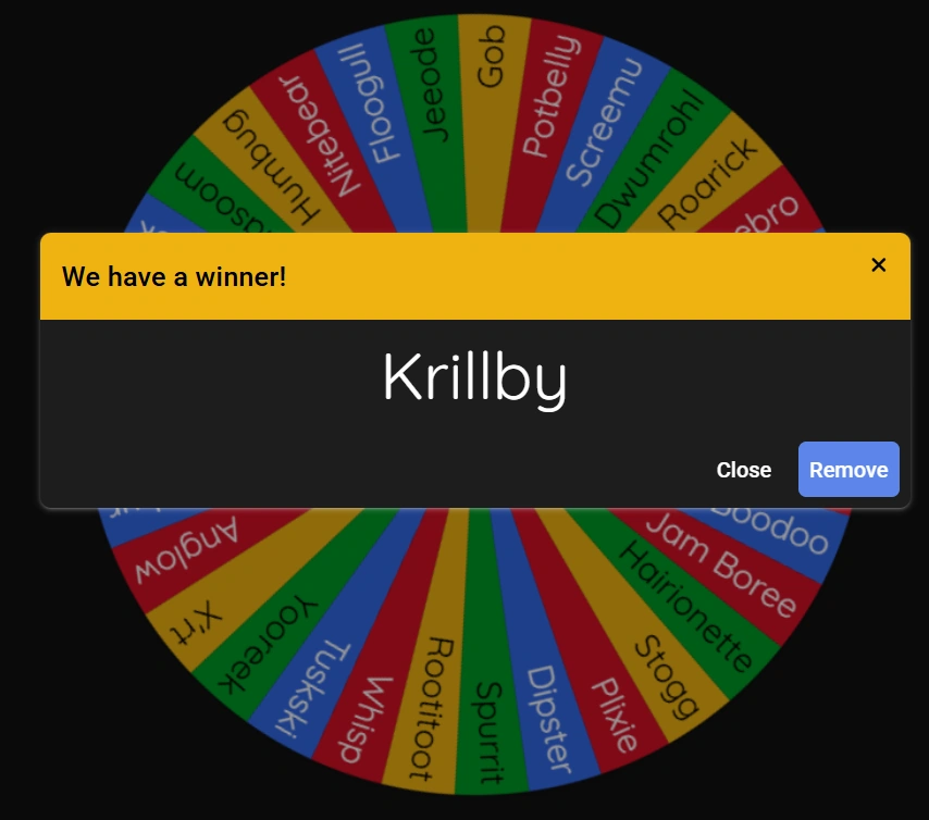 randomized eliminations #97 | Fandom