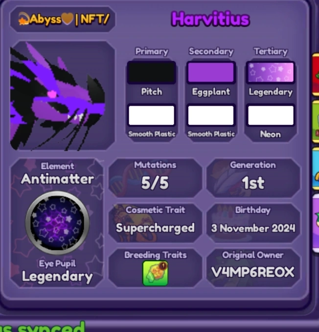 Trading fm dbl sc gen1 2024 harvi ("what do you want" will be ignored ...