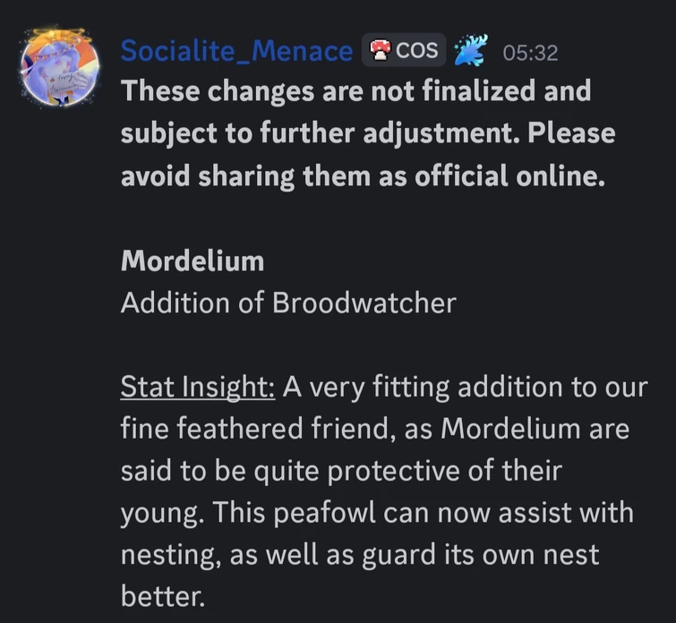 Mordelium Redesign Sizing And Unofficial Stats!! ^^ | Fandom