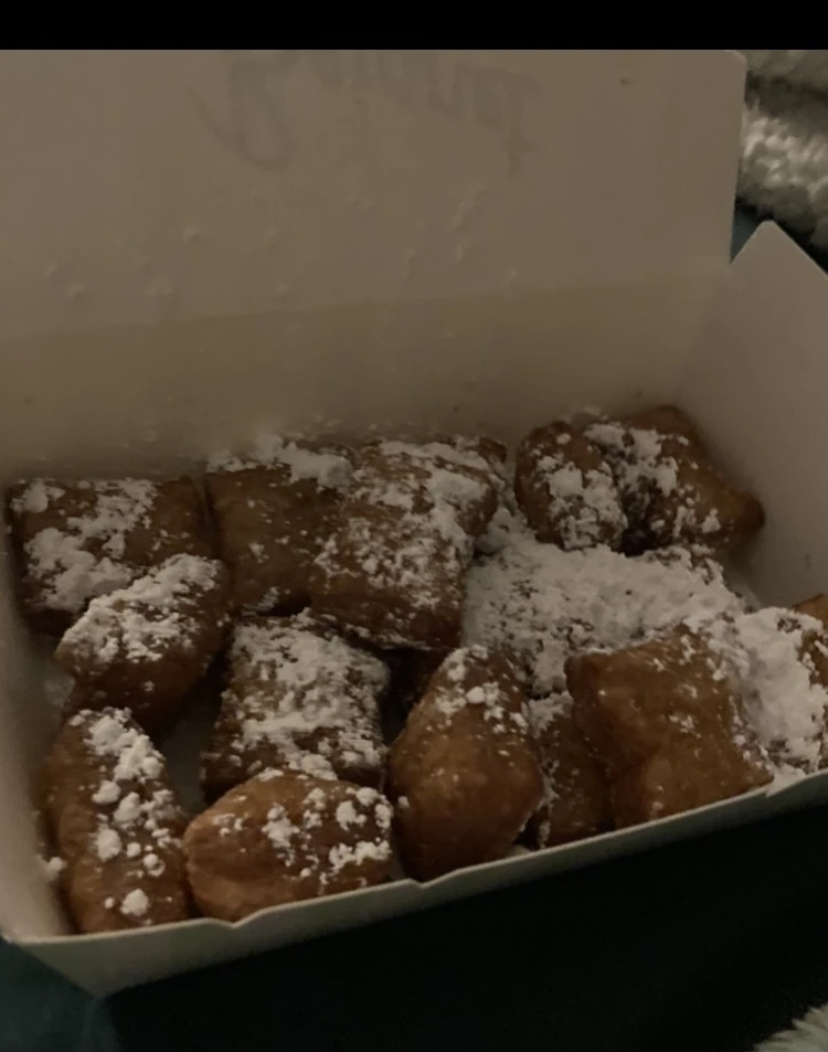 I am eating the beignet | Fandom