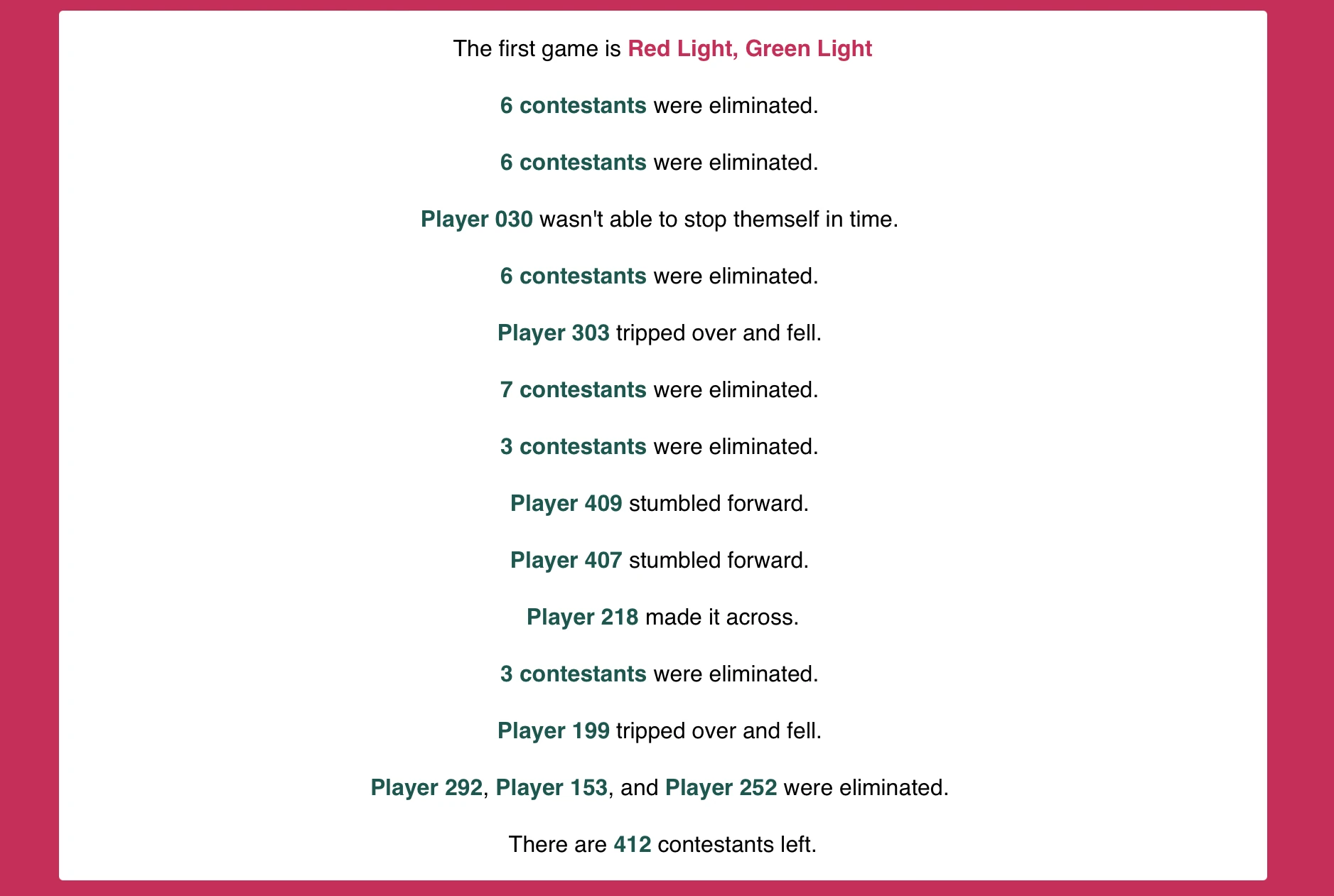 AO Wiki Squid Game (For an Interchange Potion) 🍷 | Fandom