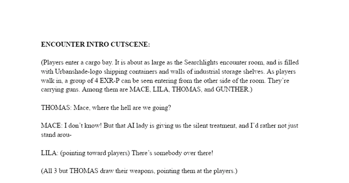 Script for a Grand Encounter idea I had - Survival of the Fittest | Fandom