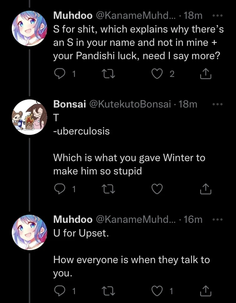 ABCs but we insult each other | Fandom