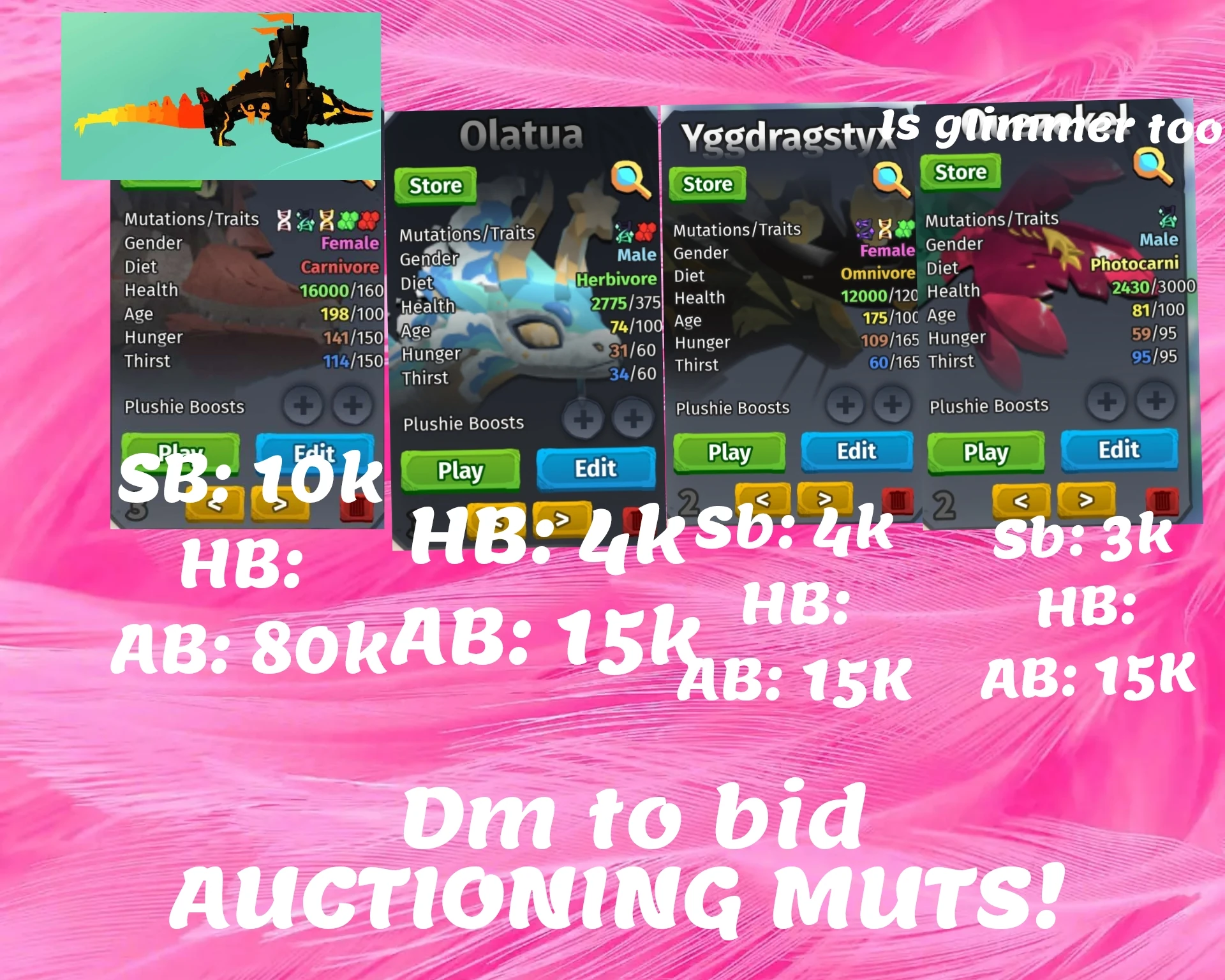 Auctioning mutations! | Fandom