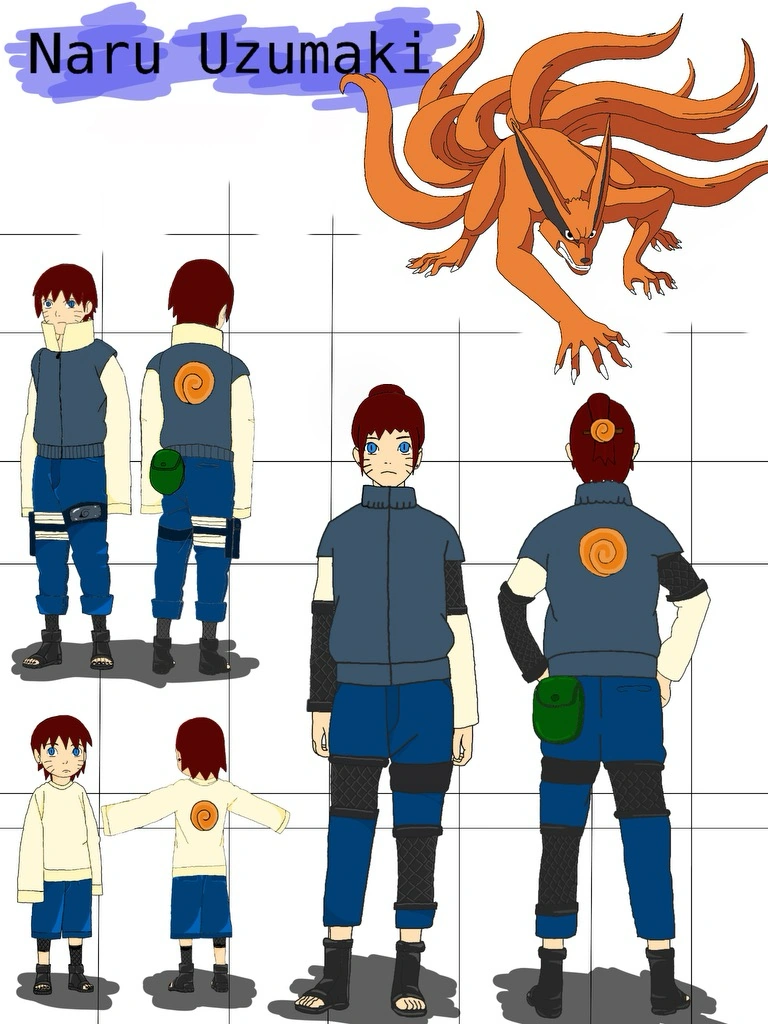 Naruto Uzumaki’s look. | Fandom