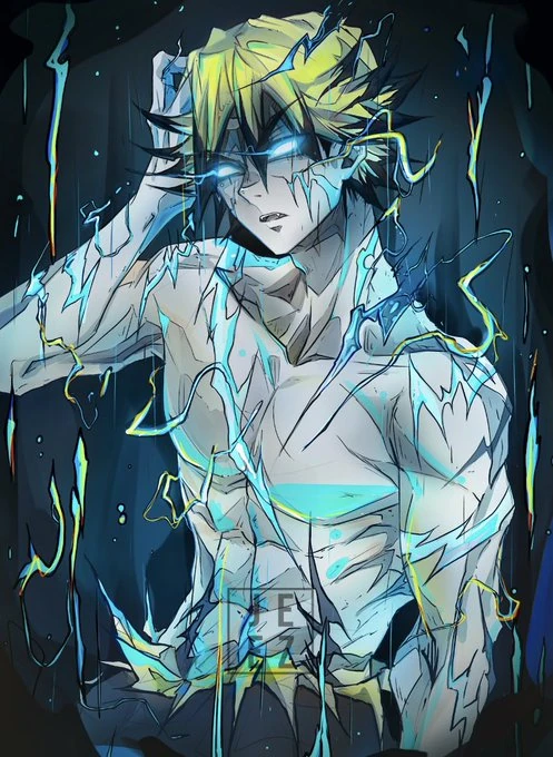 Zenitsu, in an apparently demon version. | Fandom