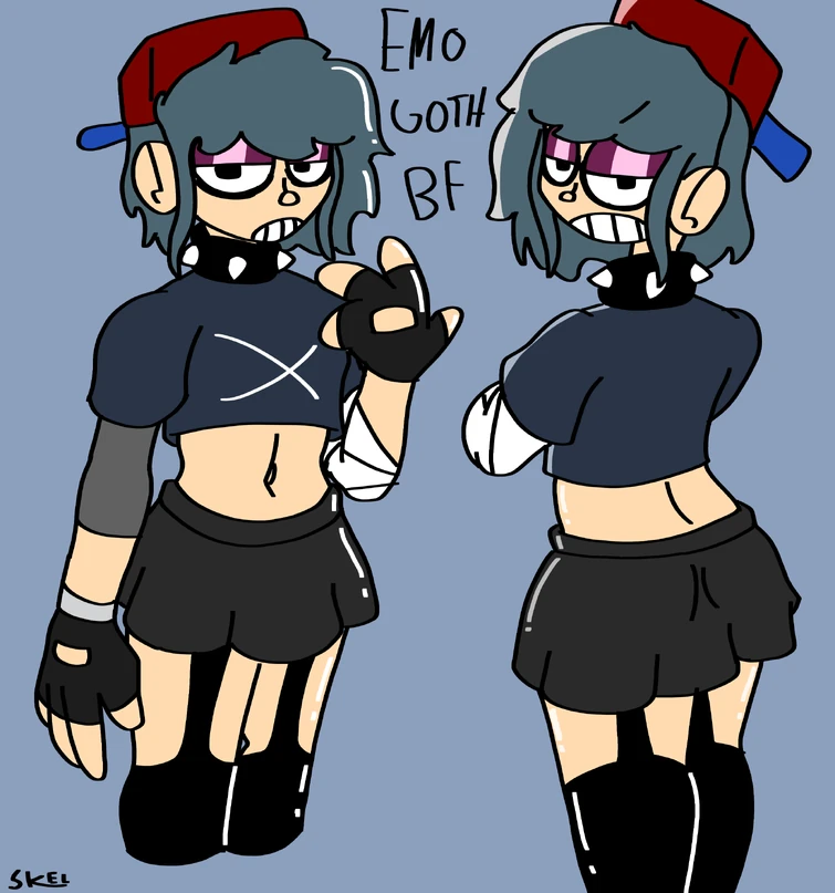 pathetic sad emo bf fnf(chubby boy warning) | Fandom