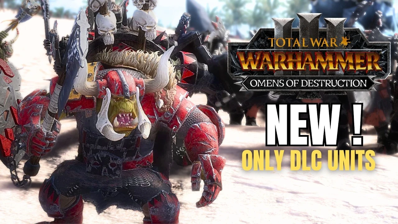 DLC Battle Greenskins vs Ogres / Omens of Destruction / Total War ...