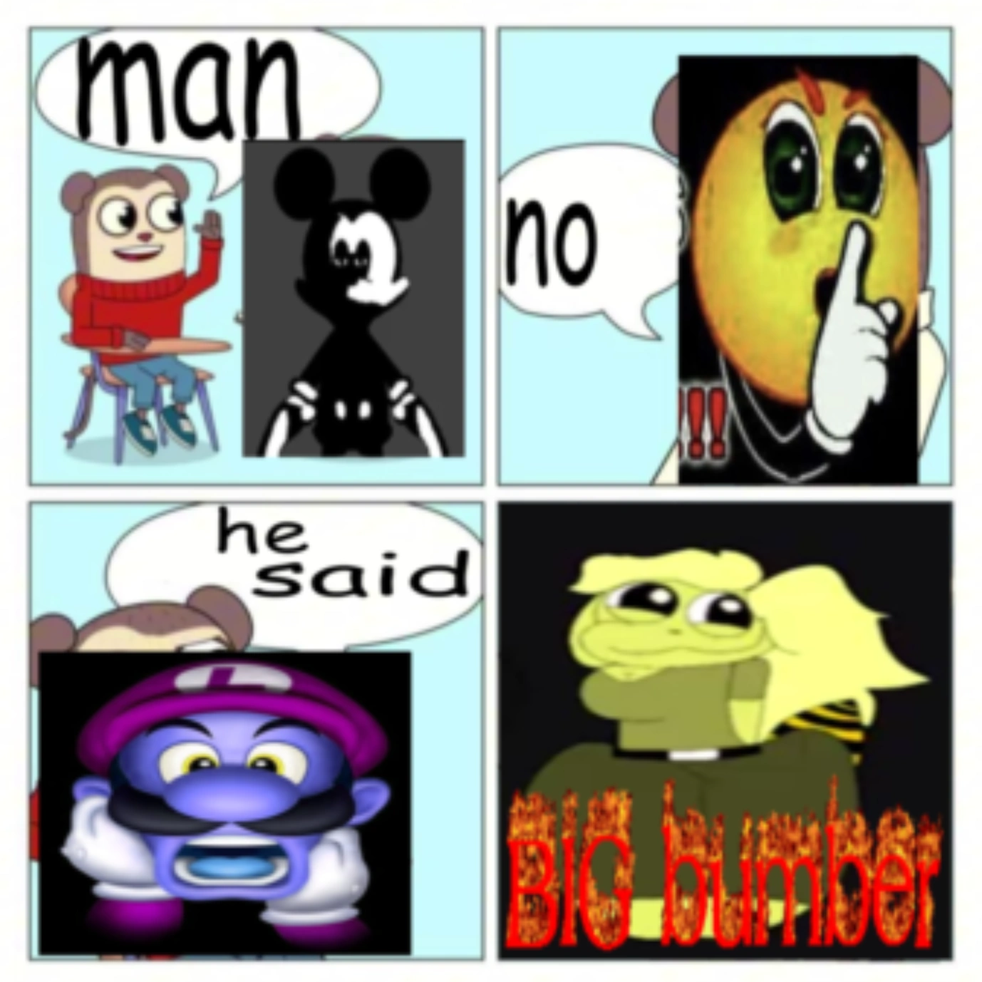 A edit of that MDP comic trend, i guess. | Fandom