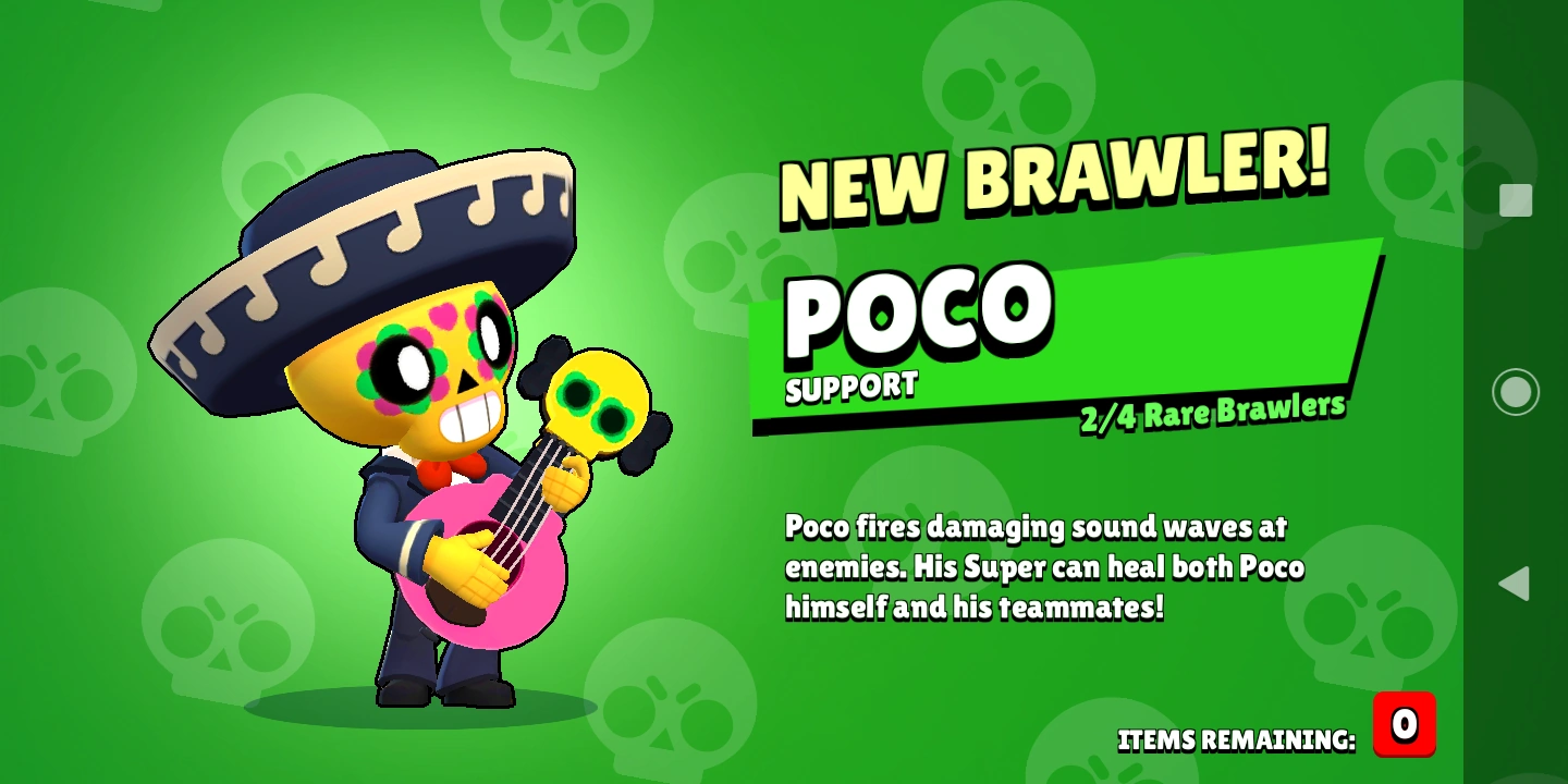 Let's go I just hatched a Poco on cool dude Island in my brawling ...