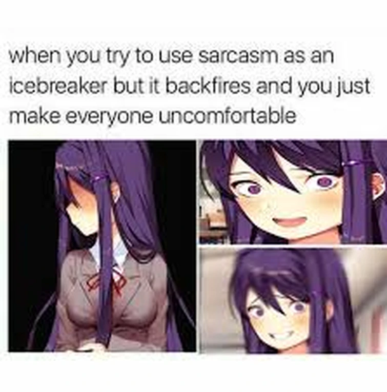 is it sad that one of my posts came up when I searched “relatable ddlc ...