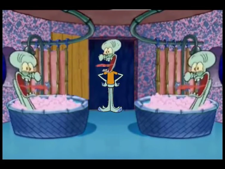Double Squidward Drops By Squidward S House Fandom