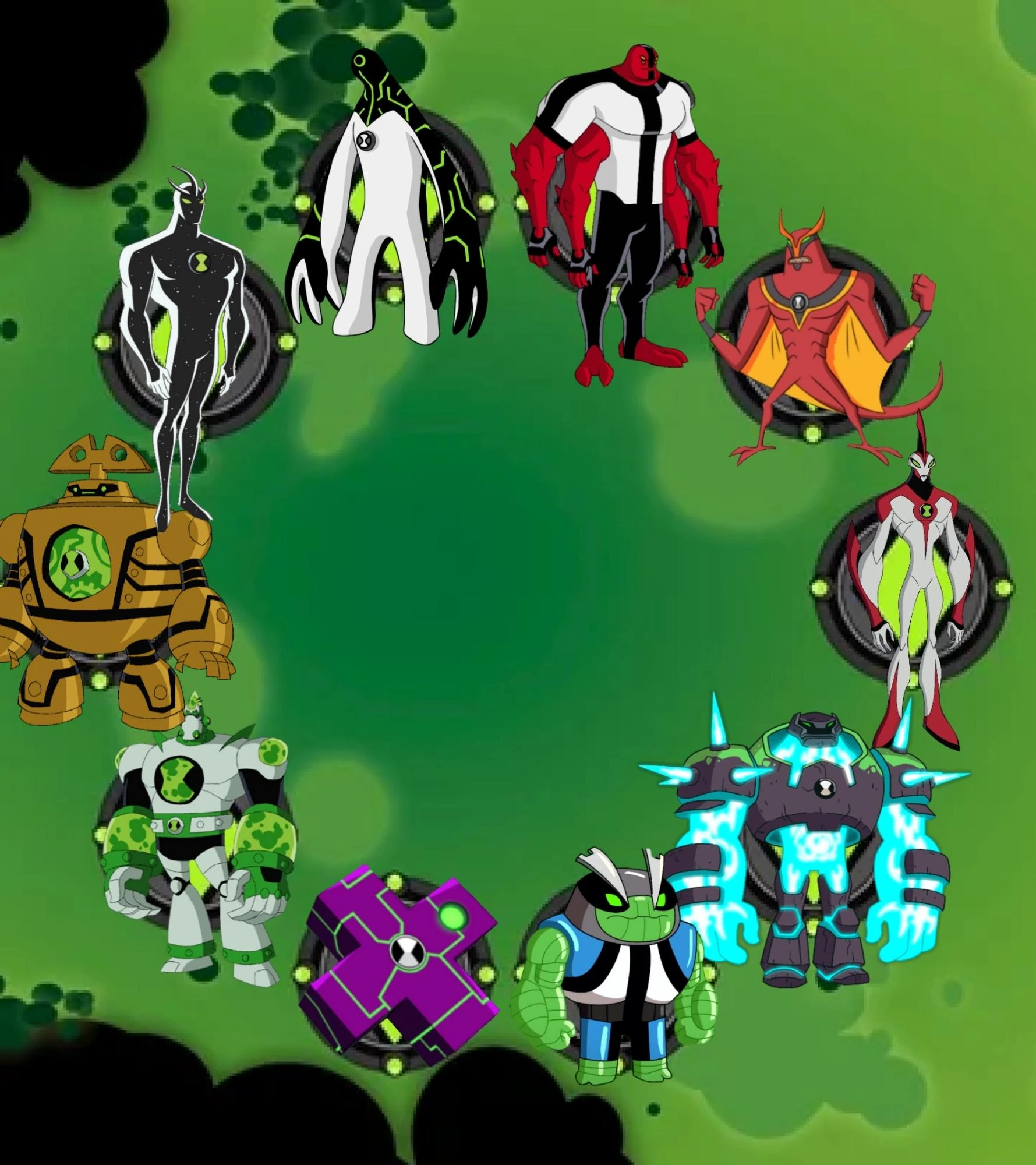 Here are the OG 10 Aliens Playlist which I want for my Omnitrix | Fandom