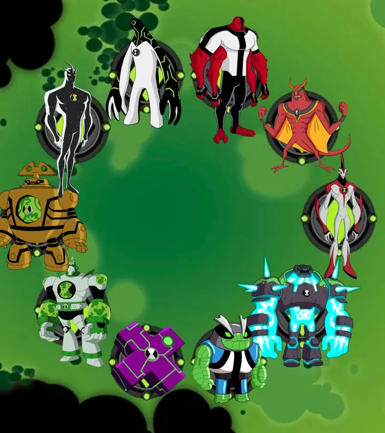 Here are the OG 10 Aliens Playlist which I want for my Omnitrix | Fandom