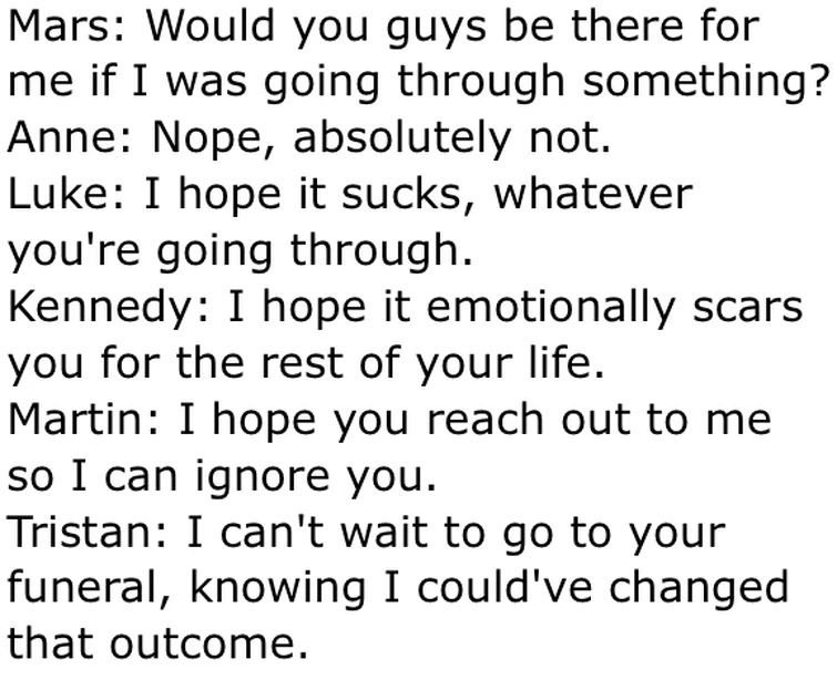 Incorrect quotes with some of my ocs | Fandom