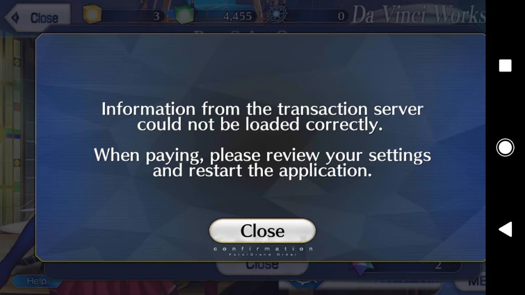 Transaction server could not be loaded correctly | Fandom