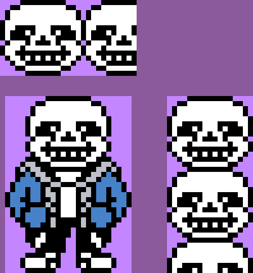 Made a Sans sprite that uses his battle sprite proportions | Fandom